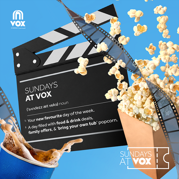 VOX Cinemas Launches Sundays At VOX Boxoffice