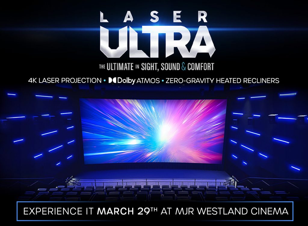 MJR Theatres Expands Laser Ultra to MJR Westland Cinema In Wayne County ...