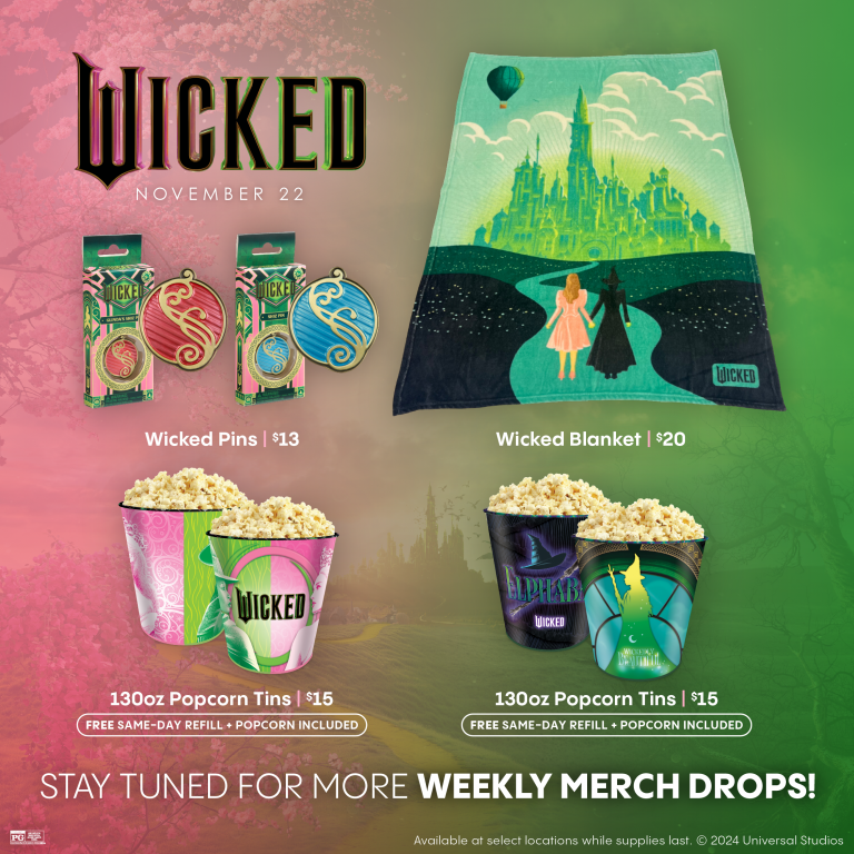 All the WICKED Movie Merch on Sale at Cinemas - Boxoffice Pro
